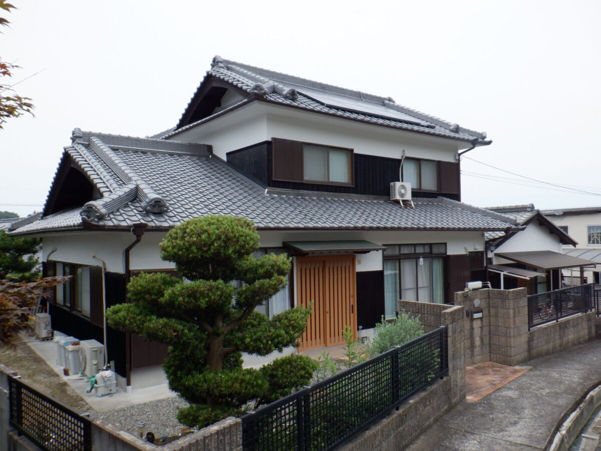 和泉市K様邸のbeforeとafter（外壁塗装）｜現場ブログ｜和泉市・泉大津市の外壁塗装・屋根塗装・雨漏りならロードリバースへ